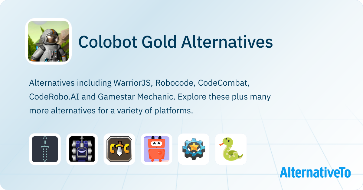 Colobot Gold Alternatives - Explore Similar Software | AlternativeTo