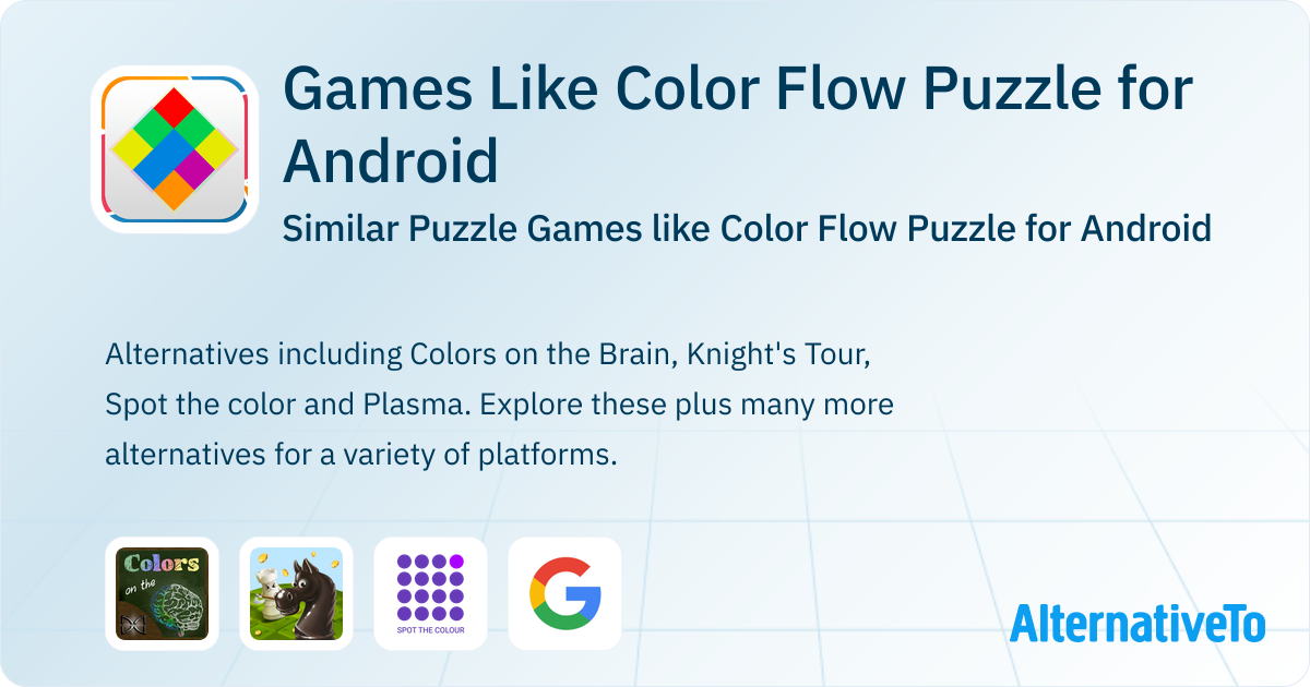 Games Like Color Flow Puzzle for Android: Similar Puzzle Games ...