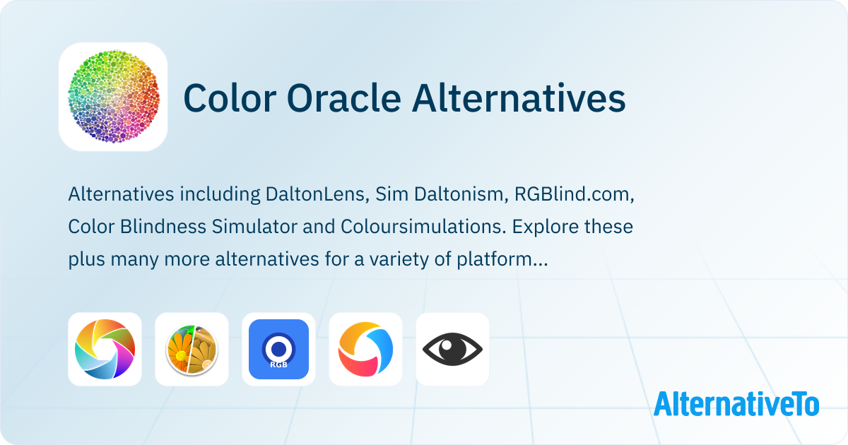 Color Oracle Alternatives - Explore Similar Software | AlternativeTo
