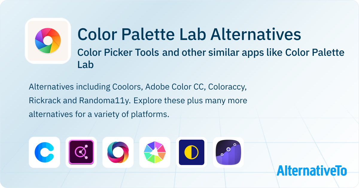 Color Palette Lab Alternatives: Top 11 Color Picker Tools & Similar ...