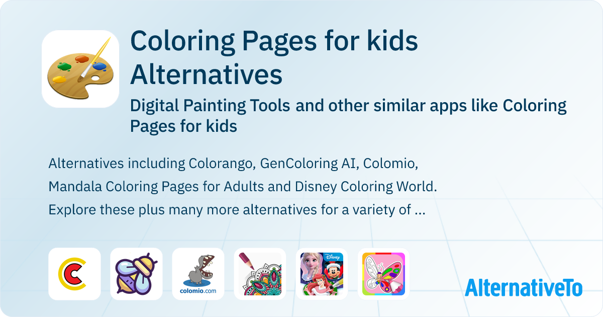 Coloring Pages for kids Alternatives: Top 12 Digital Painting Tools ...