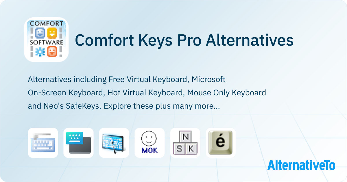 Comfort Keys Pro Alternatives - Explore Similar Software | AlternativeTo