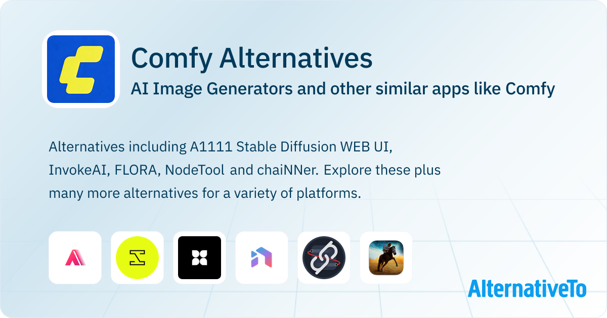 Comfy Alternatives: Top 23 AI Image Generators & Similar Apps ...