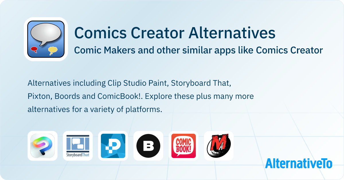 Comics Creator Alternatives: Top 13 Comic Makers & Similar Apps ...