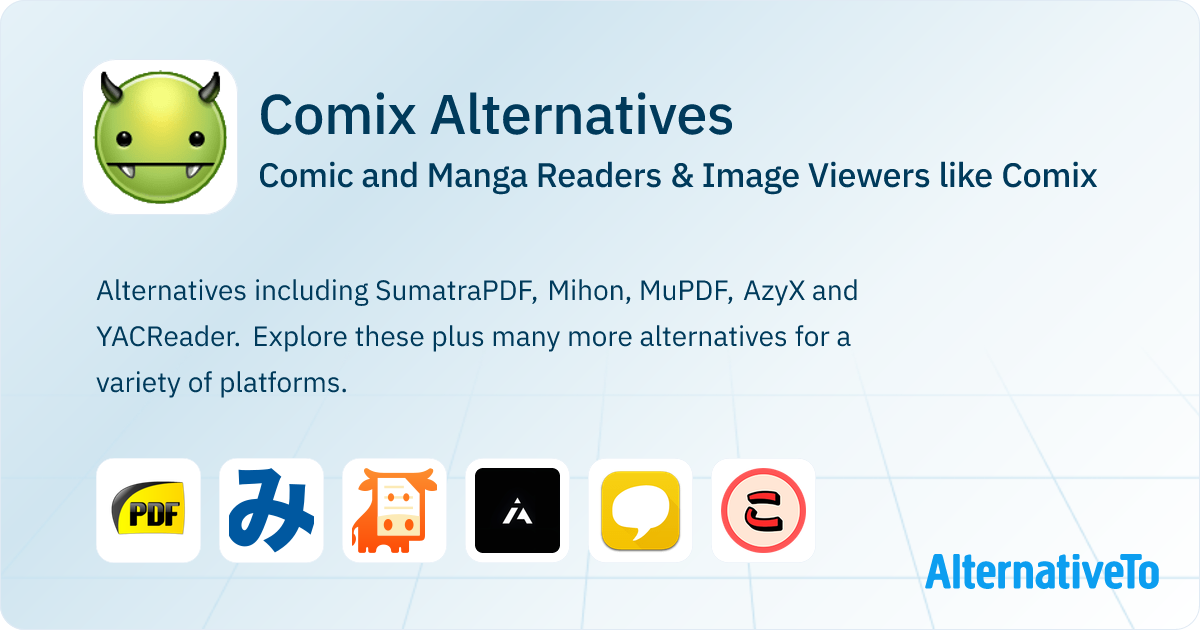 Comix Alternatives: Top 12 Comic and Manga Readers | AlternativeTo