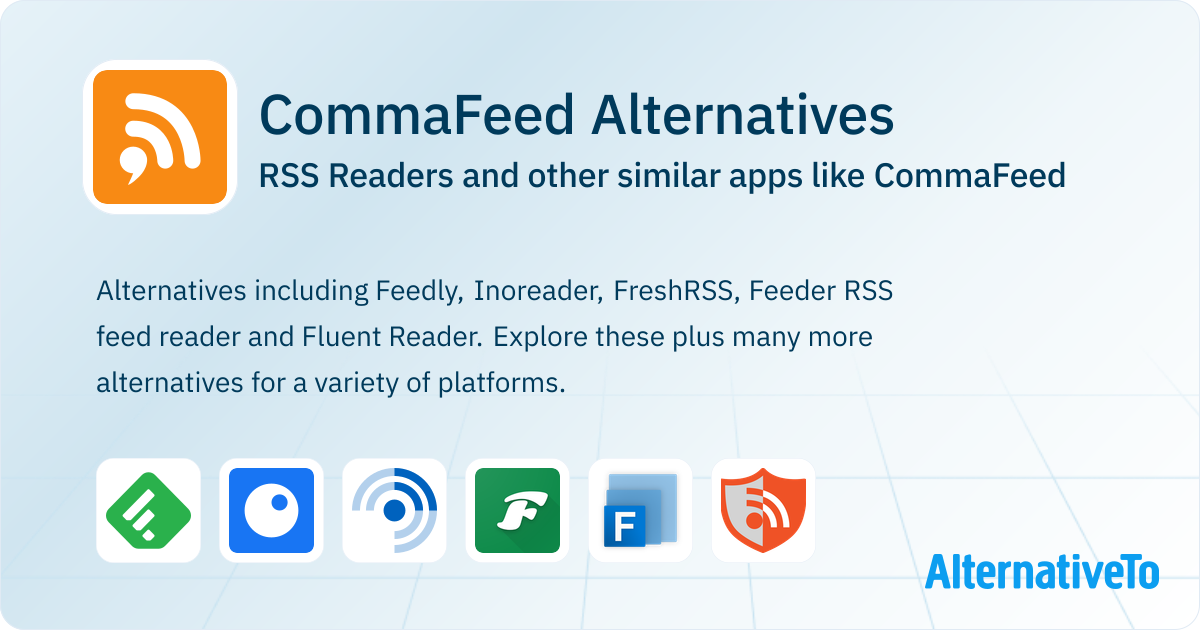 CommaFeed Alternatives: Top 12 RSS Readers & Similar Apps | AlternativeTo