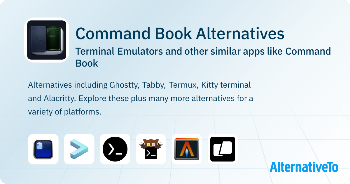 Command Book Alternatives: Top 13 Terminal Emulators & Similar Apps ...