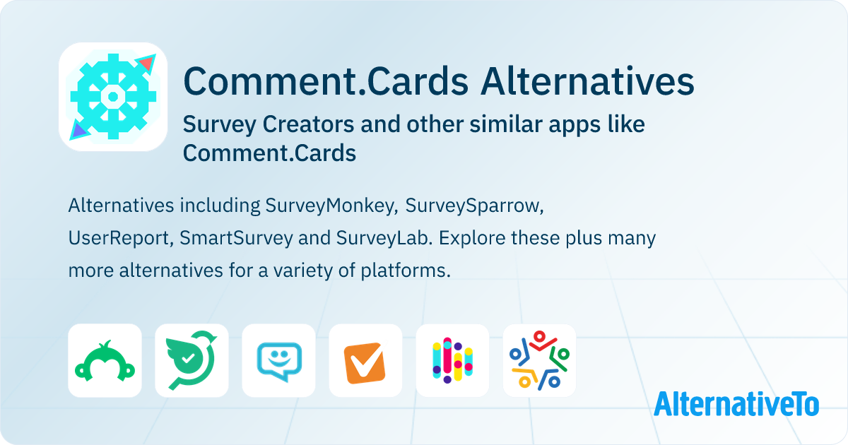 Comment.Cards Alternatives: Top 11 Survey Creators & Similar Apps ...