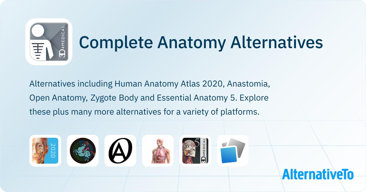 Complete Anatomy Alternatives - Explore Similar Apps | AlternativeTo