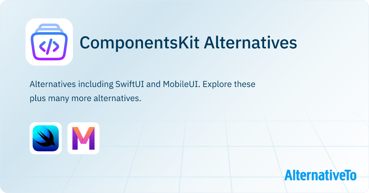 ComponentsKit Alternatives - Explore Similar Apps & Services ...