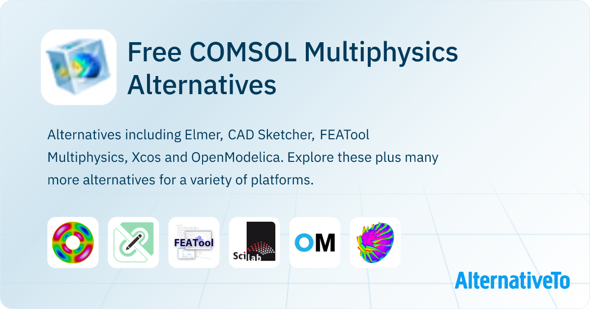Free COMSOL Multiphysics Alternatives | AlternativeTo