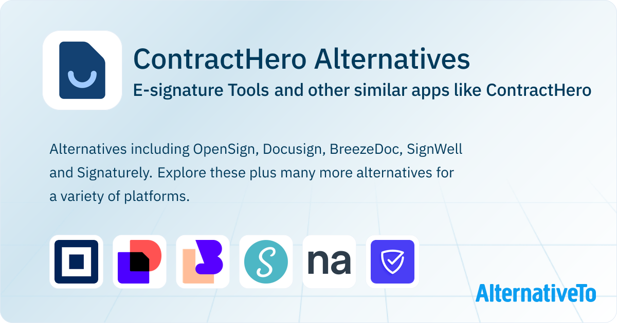 ContractHero Alternatives: Top 12 E-signature Tools & Similar Apps ...