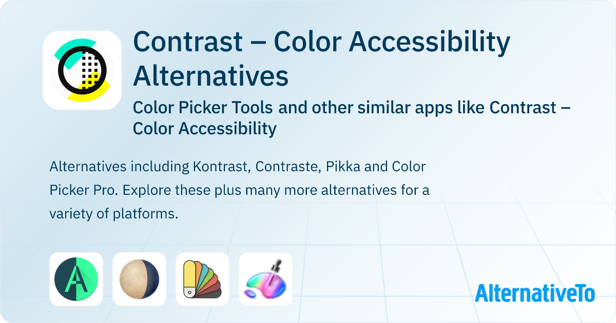 Contrast – Color Accessibility Alternatives: Top 4 Color Picker Tools ...