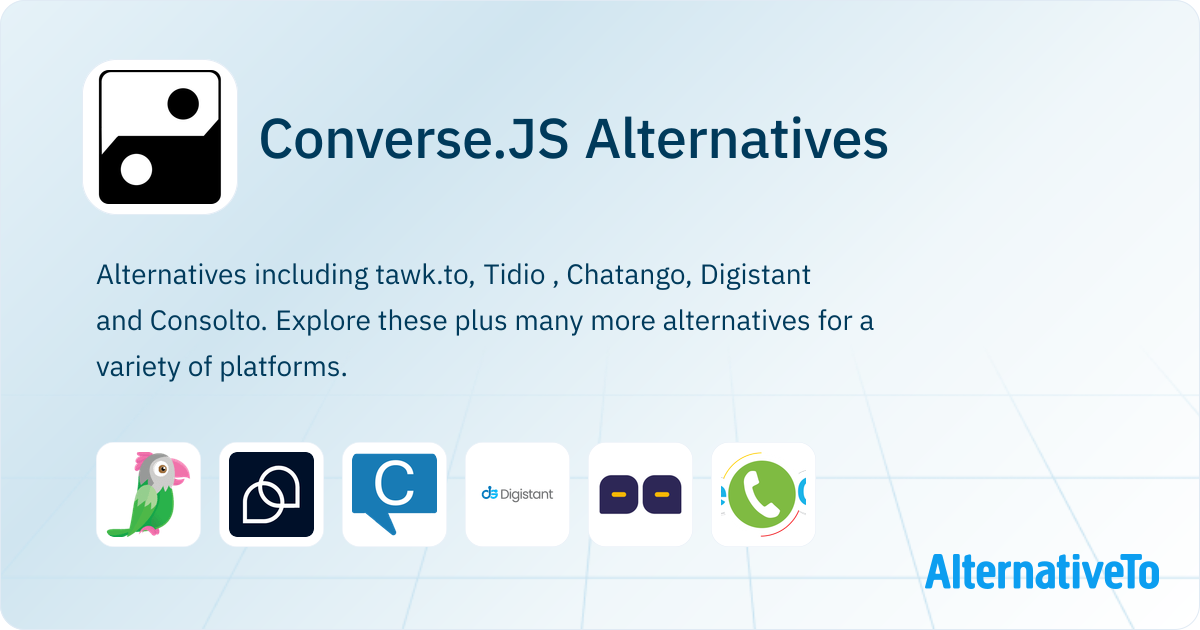 Converse.JS Alternatives - Explore Similar Sites & Apps | AlternativeTo