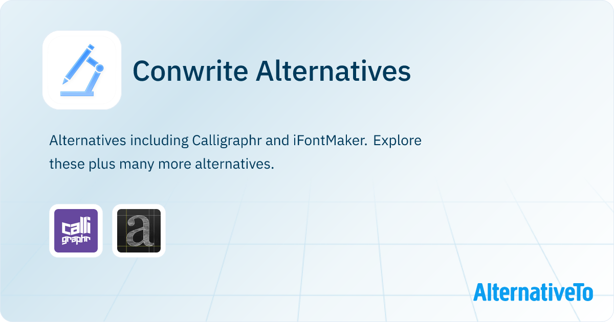 Conwrite Alternatives - Explore Similar Apps | AlternativeTo
