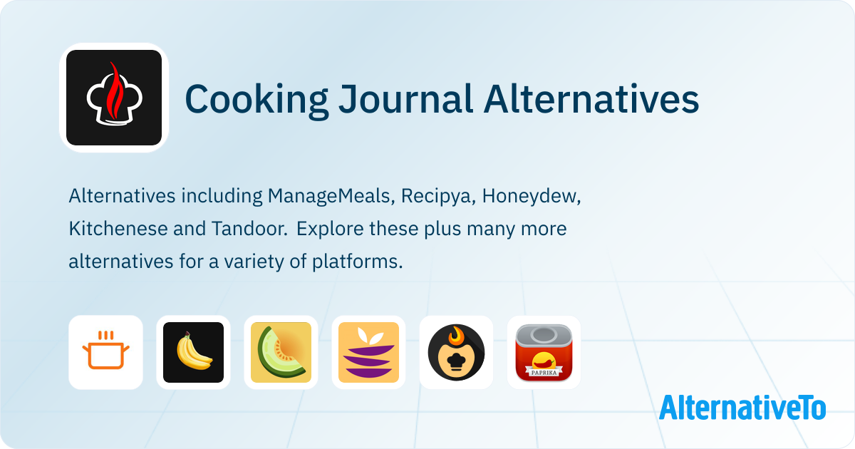 Cooking Journal Alternatives and Similar Apps | AlternativeTo