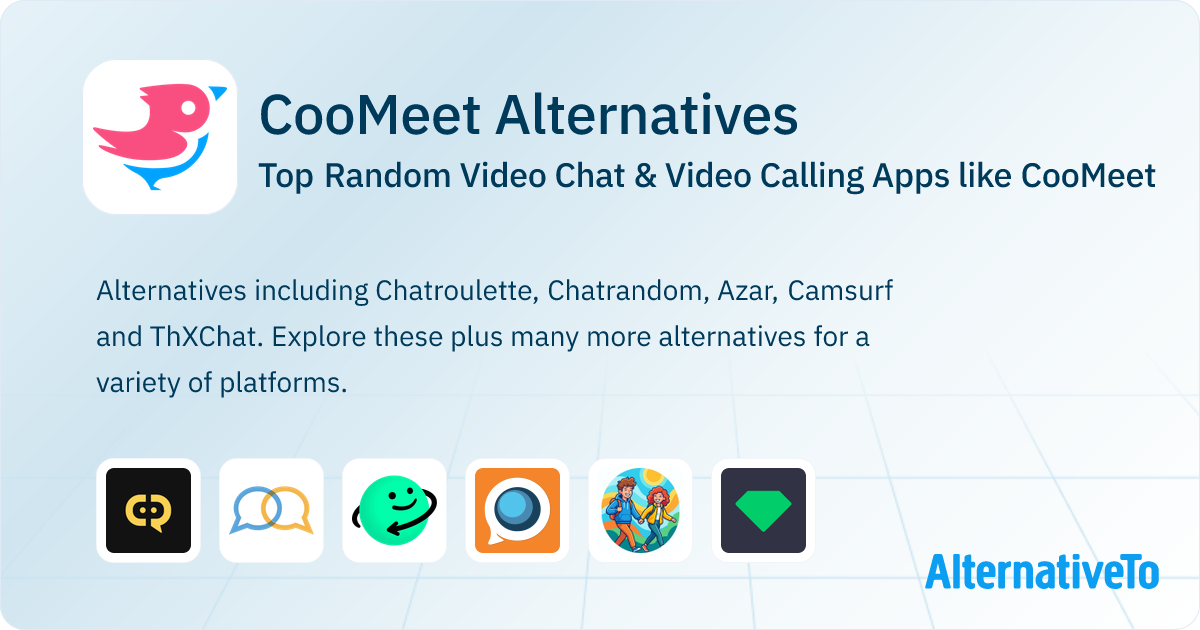 Free CooMeet Alternatives: Top 12 Sites Like CooMeet | AlternativeTo
