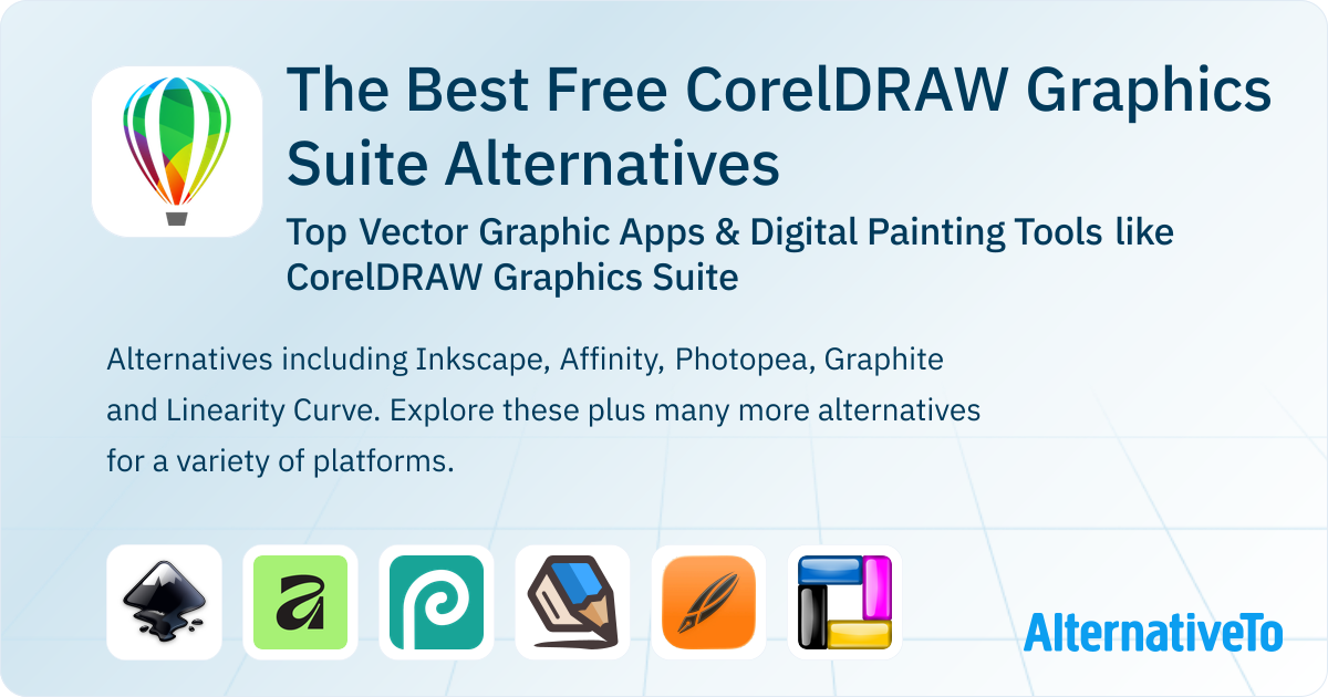 Free CorelDRAW Graphics Suite Alternatives: Top 12 Vector Graphic Apps ...