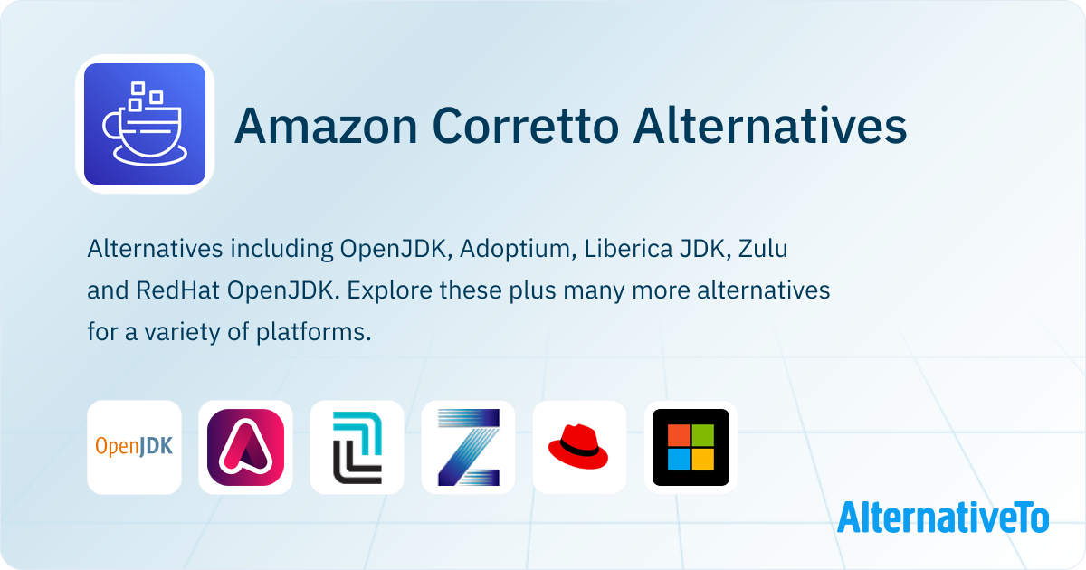 Amazon Corretto Alternatives - Explore Similar Apps & Services ...