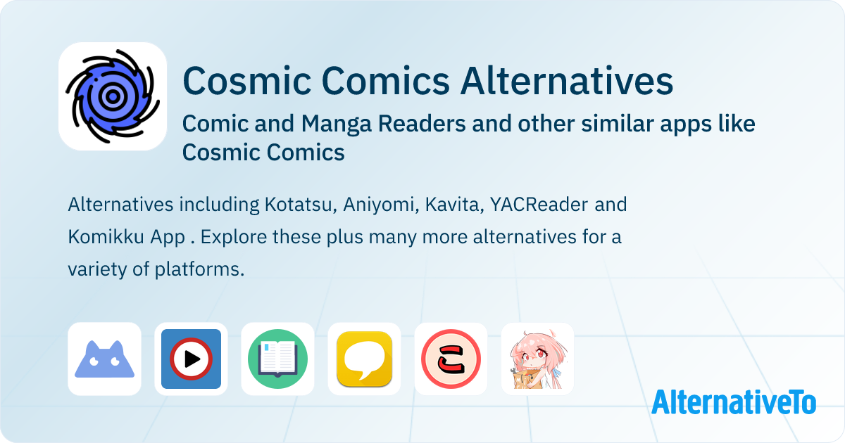 Cosmic Comics Alternatives: Top 12 Comic and Manga Readers & Similar ...