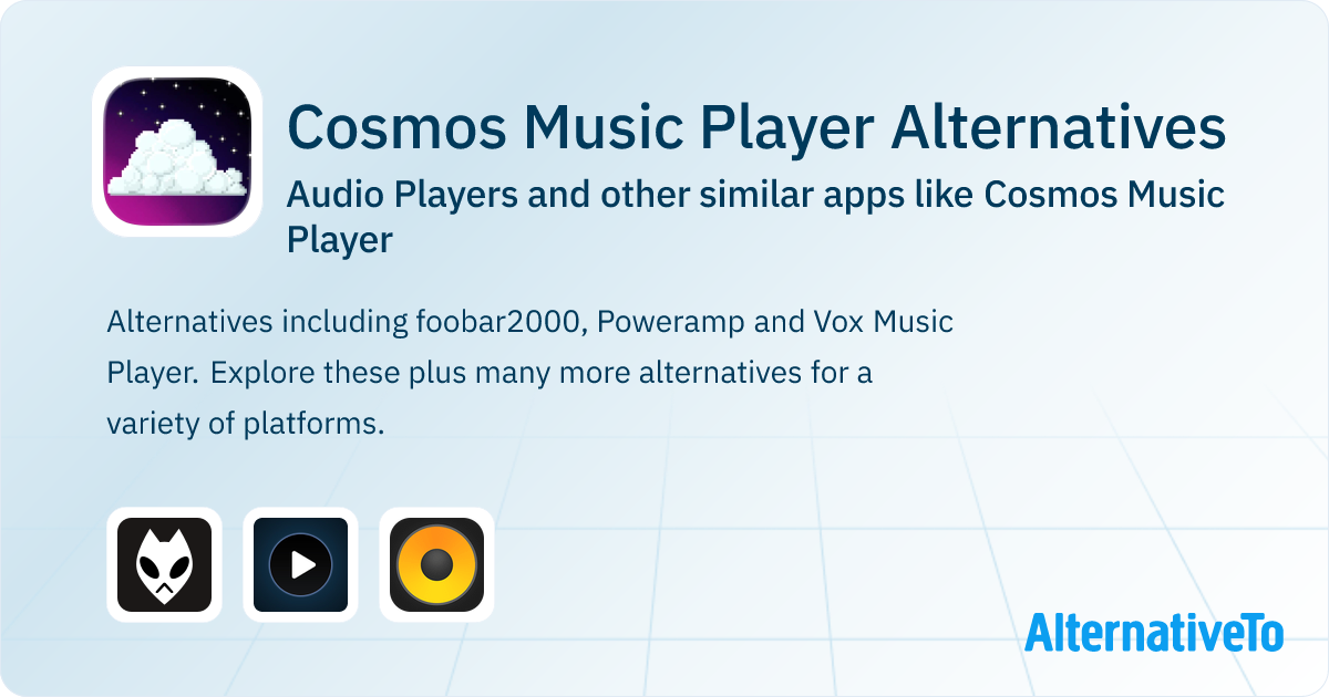 Cosmos Music Player Alternatives: Top 3 Audio Players & Similar Apps ...