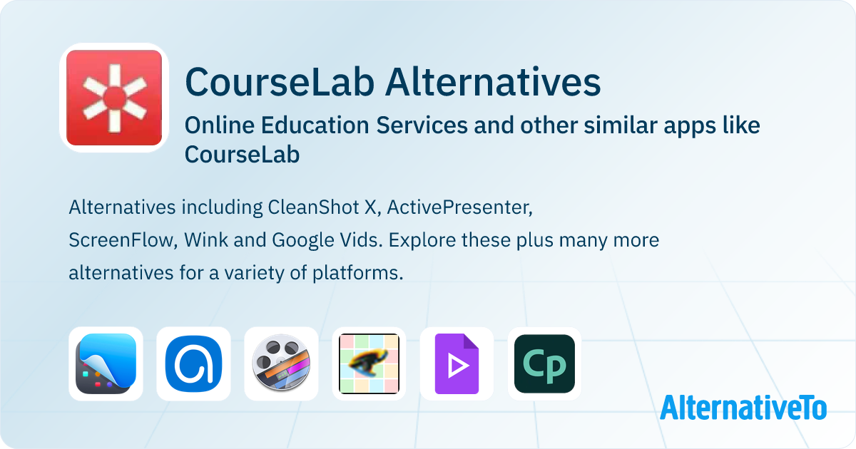 CourseLab Alternatives: Online Education Services & Similar Apps - Page ...