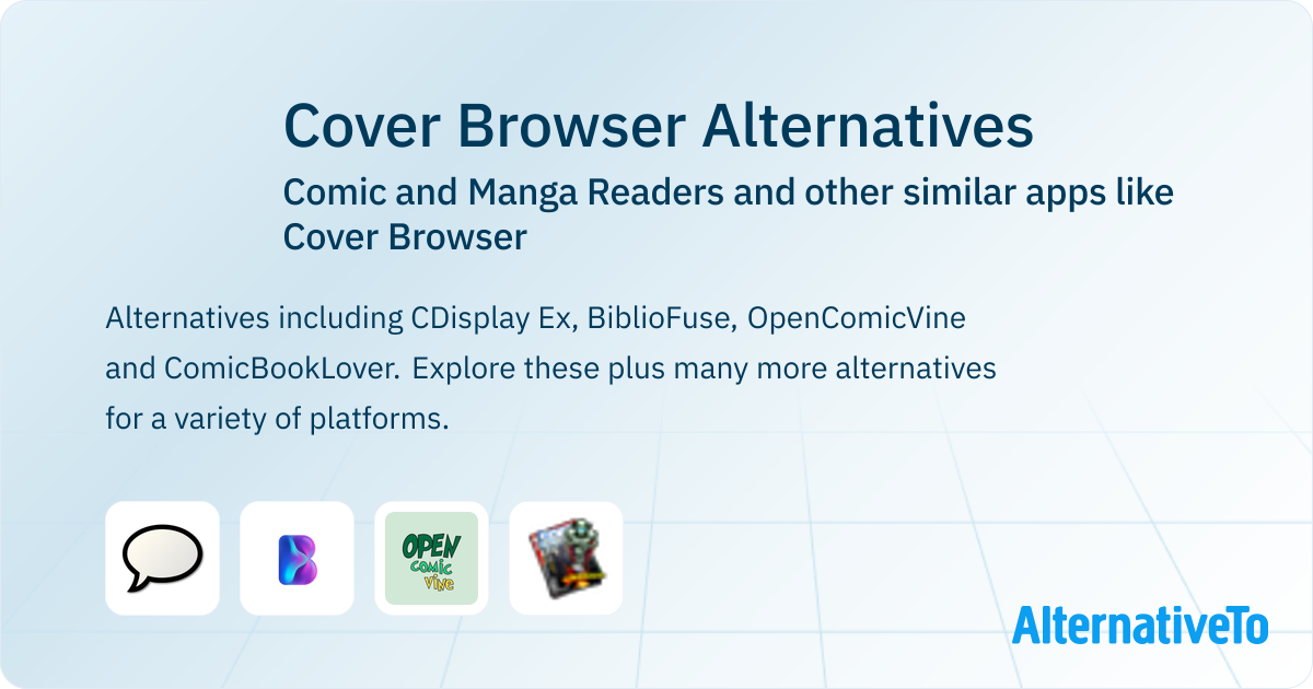 Cover Browser Alternatives: Top 4 Comic and Manga Readers & Similar ...