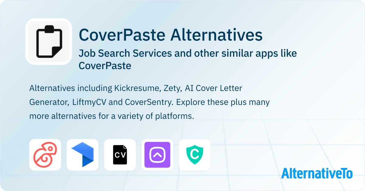 CoverPaste Alternatives: Top 5 Job Search Services & Similar Websites ...
