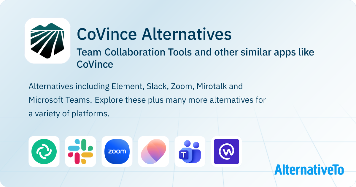 CoVince Alternatives: Top 8 Team Collaboration Tools & Similar Apps ...