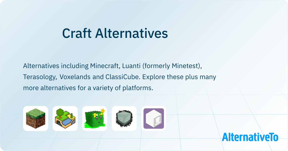 Craft Alternatives - Explore Similar Games | AlternativeTo