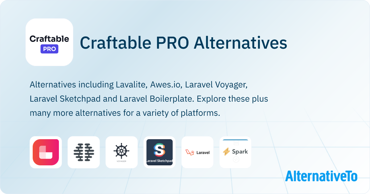 Craftable PRO Alternatives - Explore Similar Sites & Apps | AlternativeTo