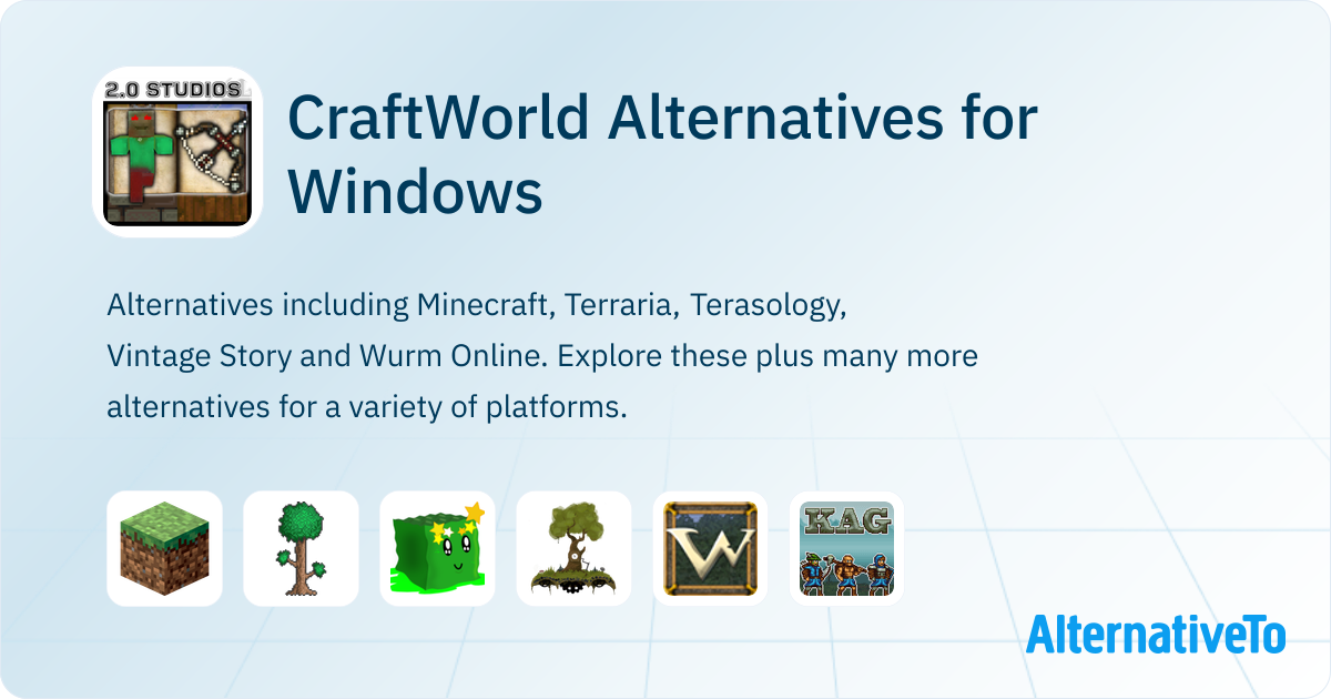 CraftWorld Alternatives for Windows - Page 2 | AlternativeTo