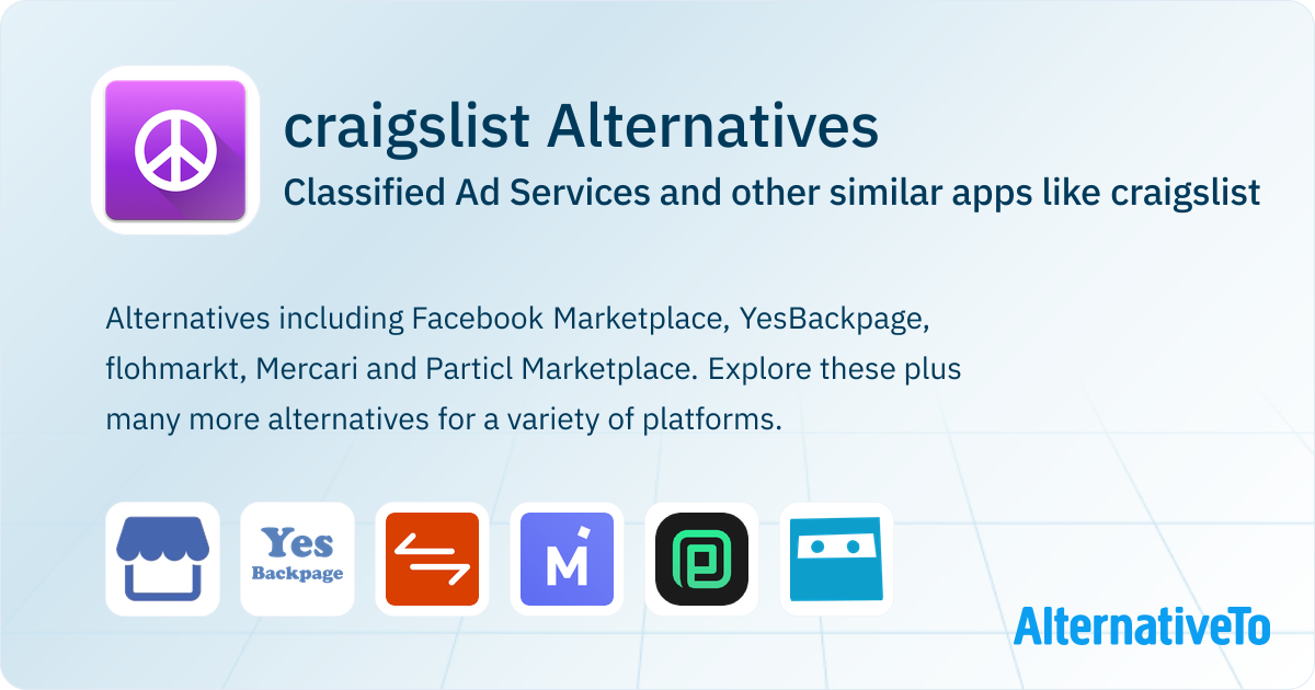craigslist Alternatives: Top 12 Classified Ad Services & Similar Apps ...