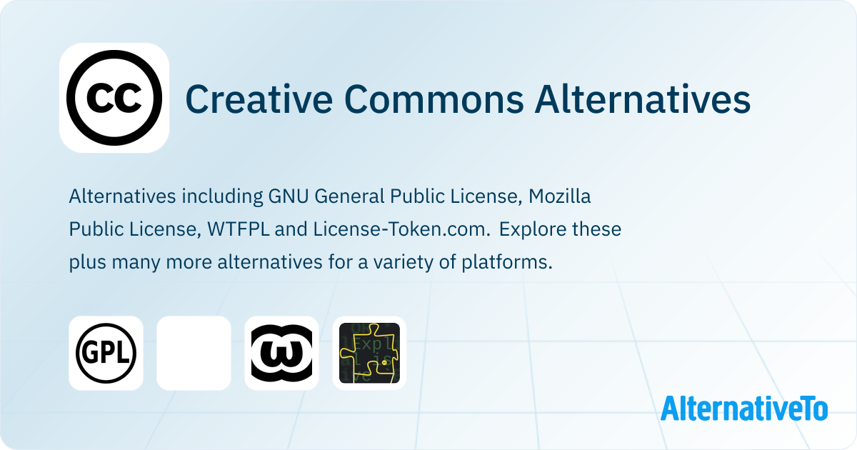 Creative Commons Alternatives - Explore Similar Sites & Apps ...
