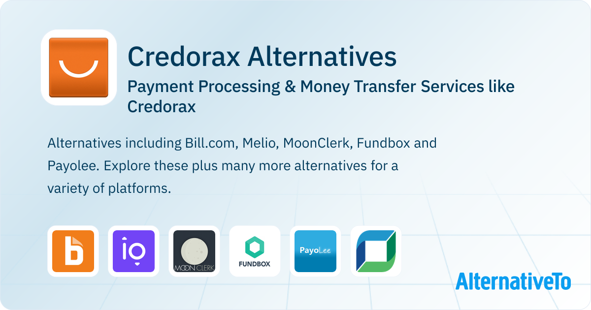 Credorax Alternatives: Top 9 Payment Processing Services | AlternativeTo