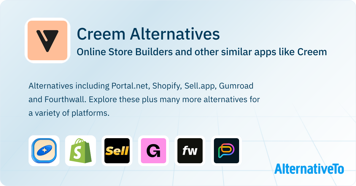 Creem Alternatives: Top 12 Online Store Builders & Similar Apps ...