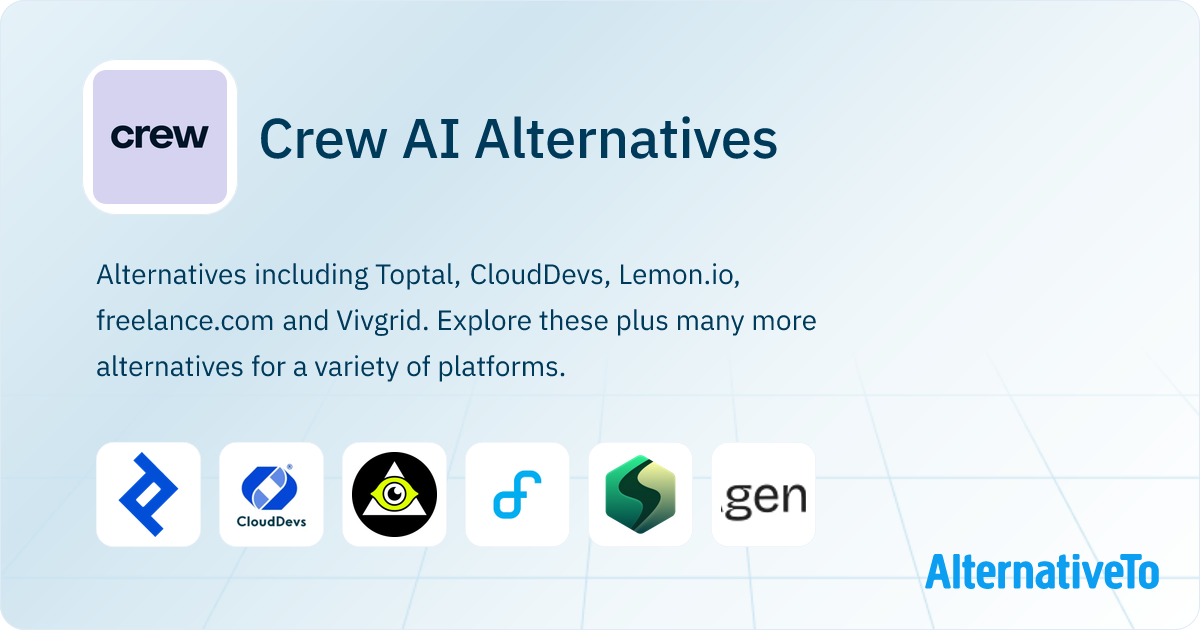 Crew AI Alternatives - Explore Similar Sites & Apps | AlternativeTo