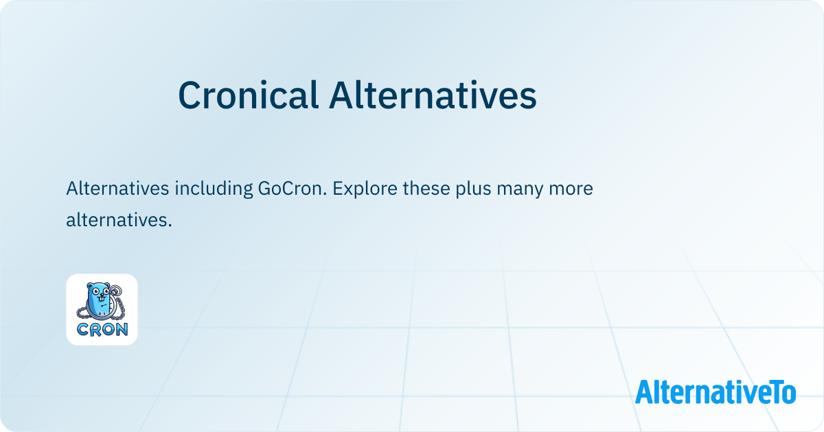 Cronical Alternatives - Explore Similar Software | AlternativeTo