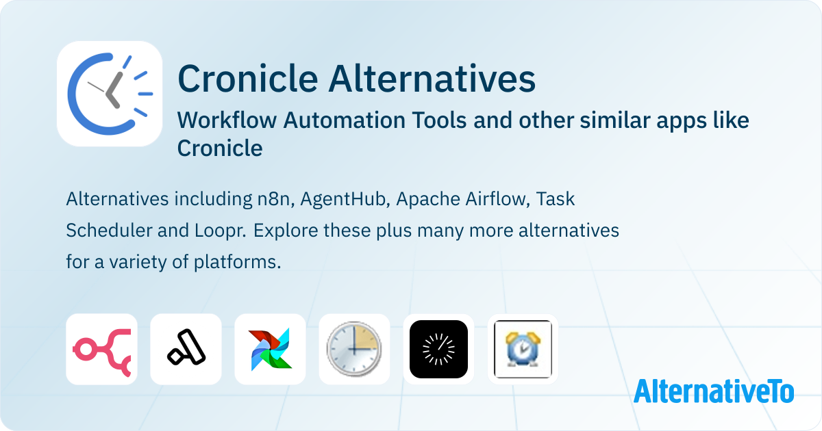 Cronicle Alternatives: Top 16 Workflow Automation Tools & Similar Apps ...