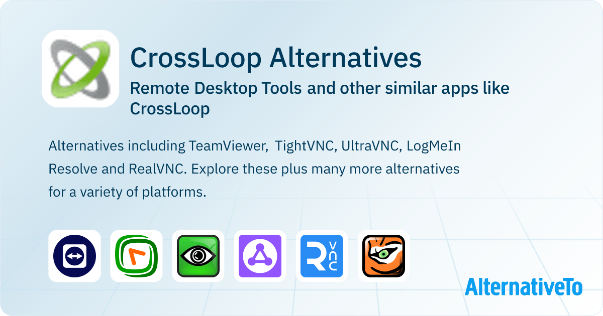 CrossLoop Alternatives: Top 12 Remote Desktop Tools & Similar Apps ...