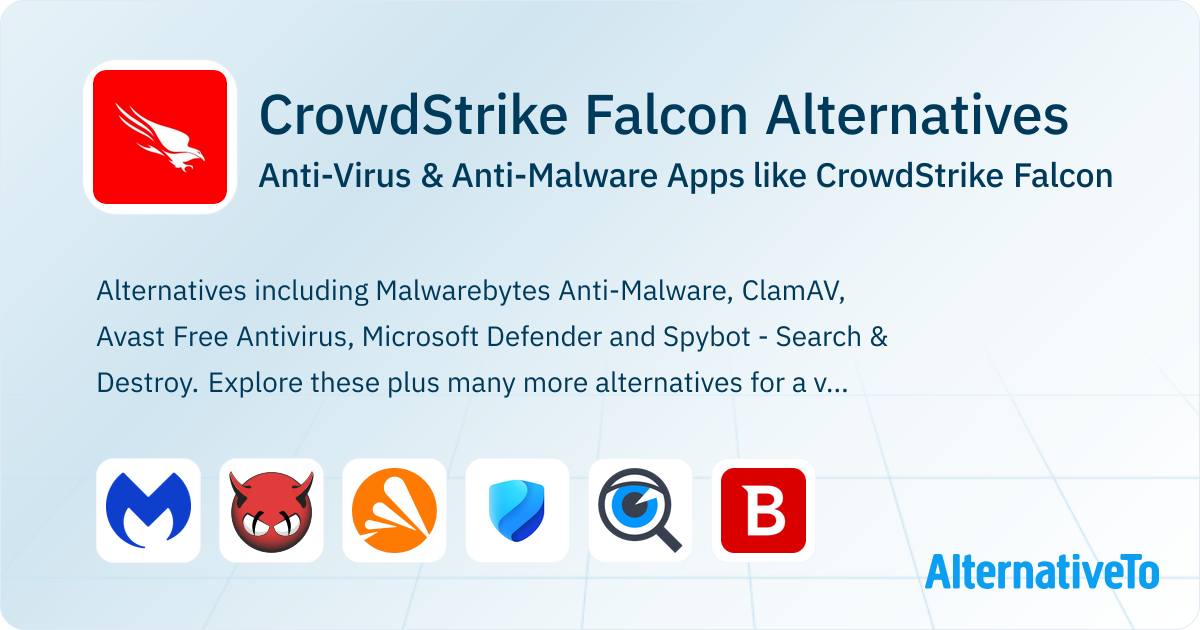 CrowdStrike Falcon Alternatives: Top 12 Anti-Virus Apps | AlternativeTo