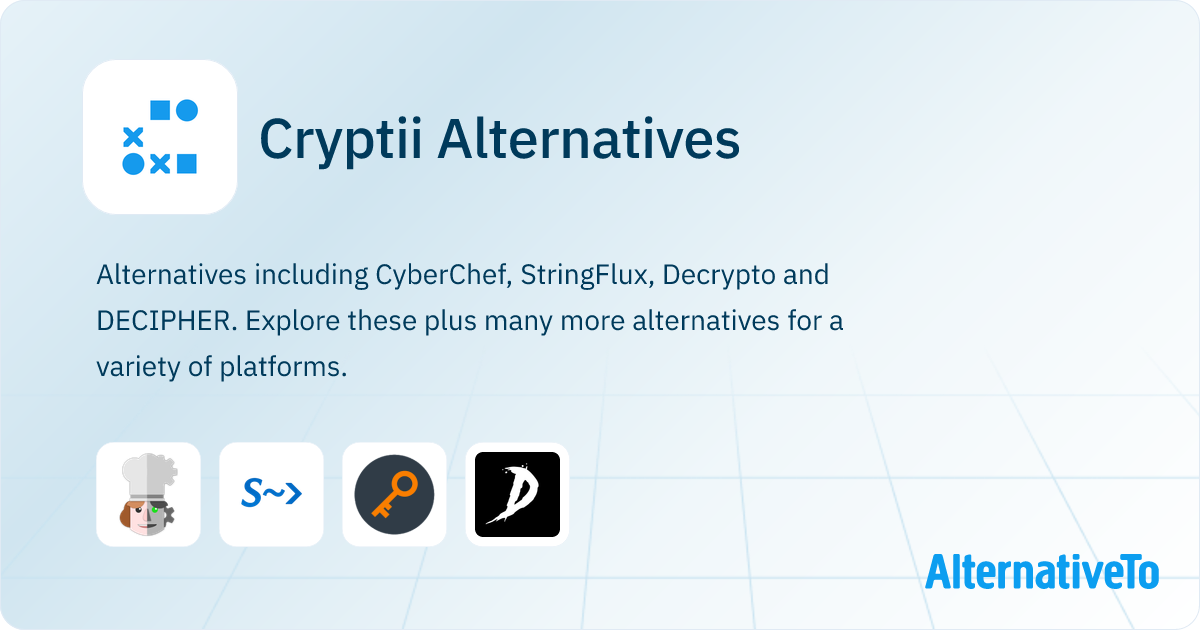 Cryptii Alternatives - Explore Similar Sites & Apps | AlternativeTo