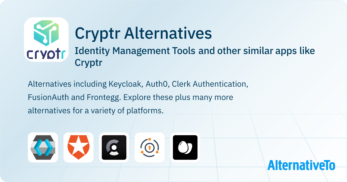 Cryptr Alternatives: Top 5 Identity Management Tools & Similar Websites ...