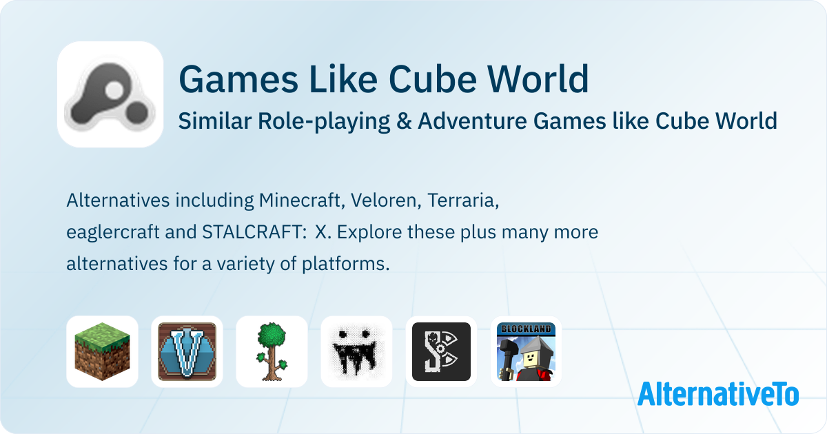 Games Like Cube World: Similar Role-playing Games 2026 | AlternativeTo