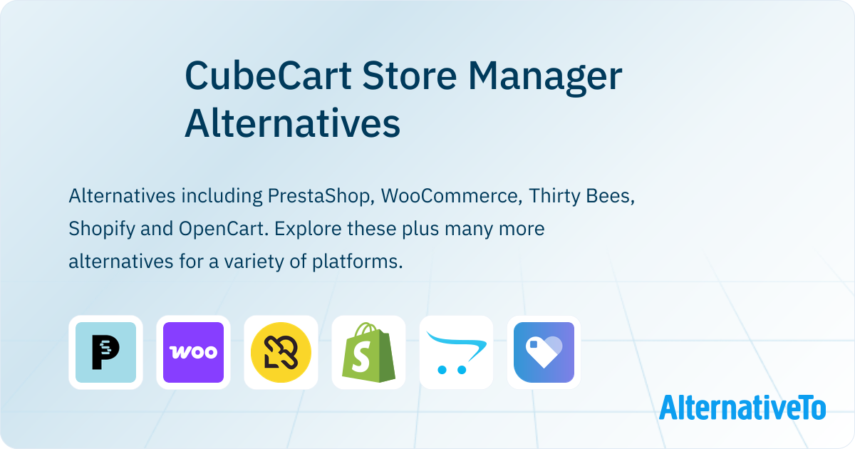 CubeCart Store Manager Alternatives - Explore Similar Software ...