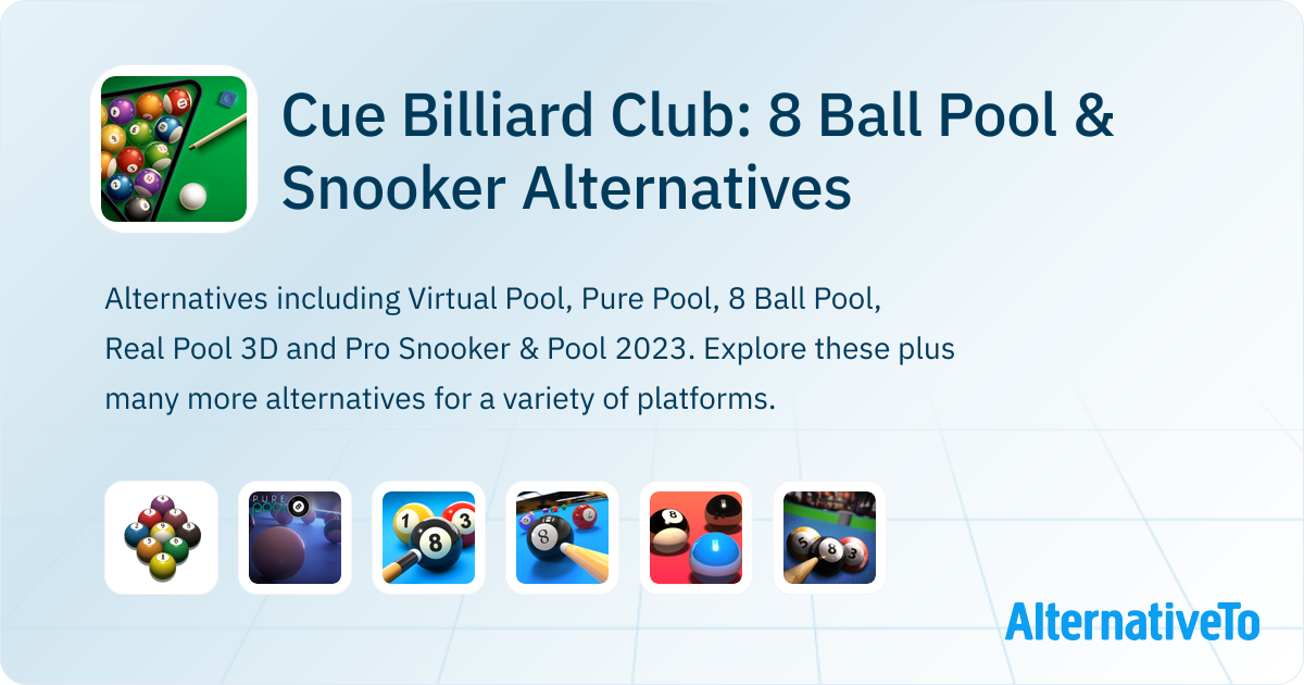 Cue Billiard Club: 8 Ball Pool & Snooker Alternatives - Explore Similar ...