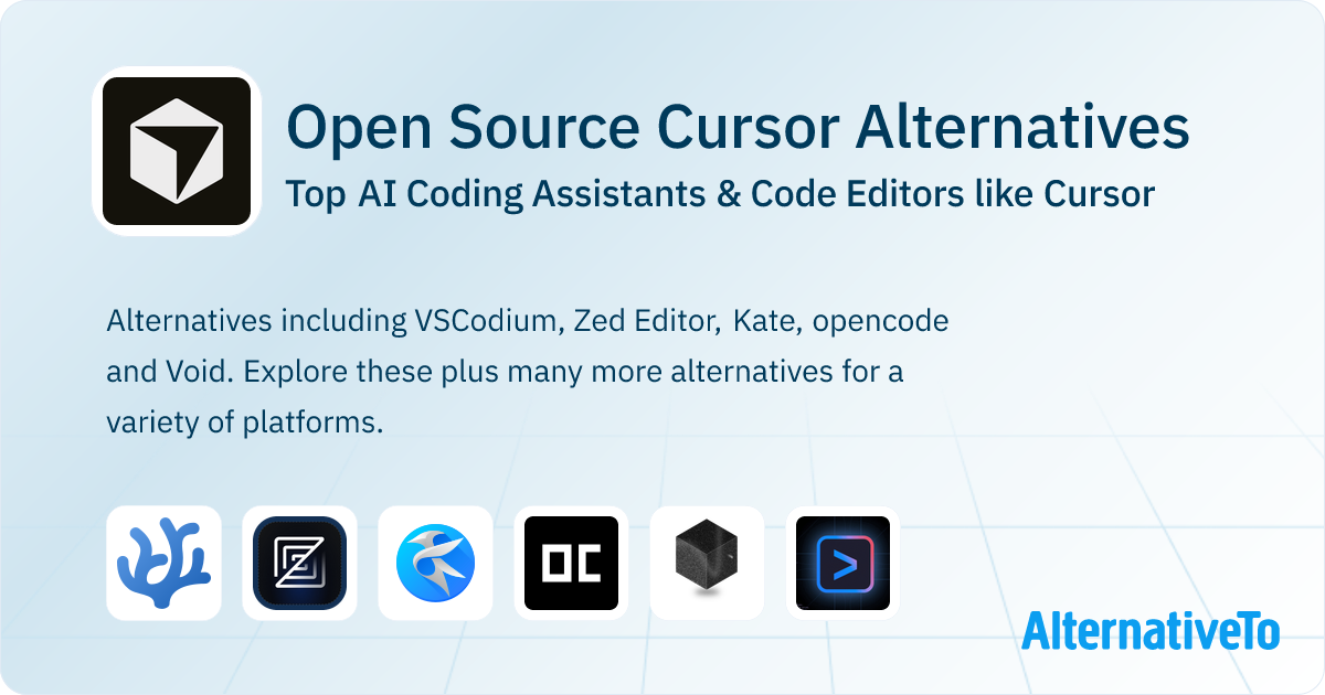 Open Source Cursor Alternatives: Top 12 AI Coding Assistants ...
