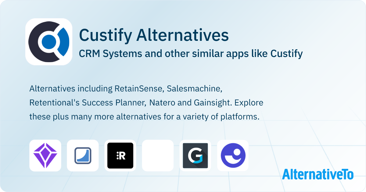 Custify Competitors: Top 14 Alternative CRM Systems | AlternativeTo