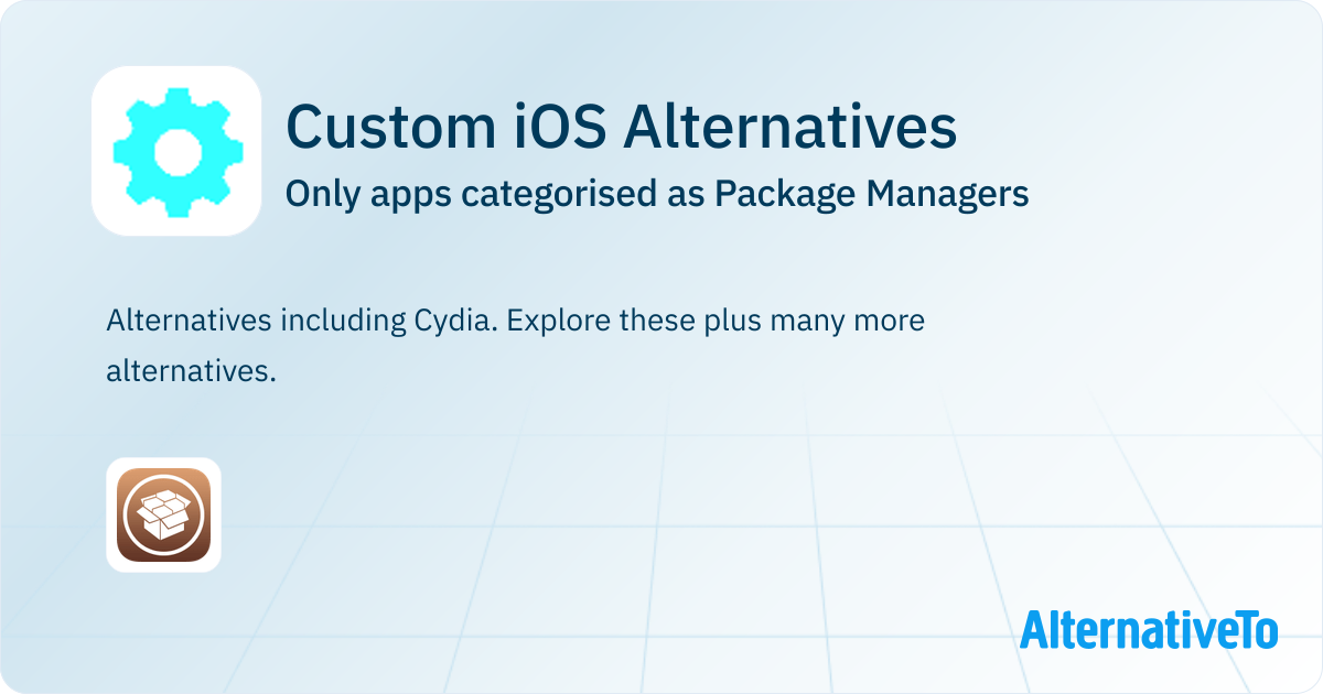 Custom iOS Alternatives: Top 1 Package Managers | AlternativeTo