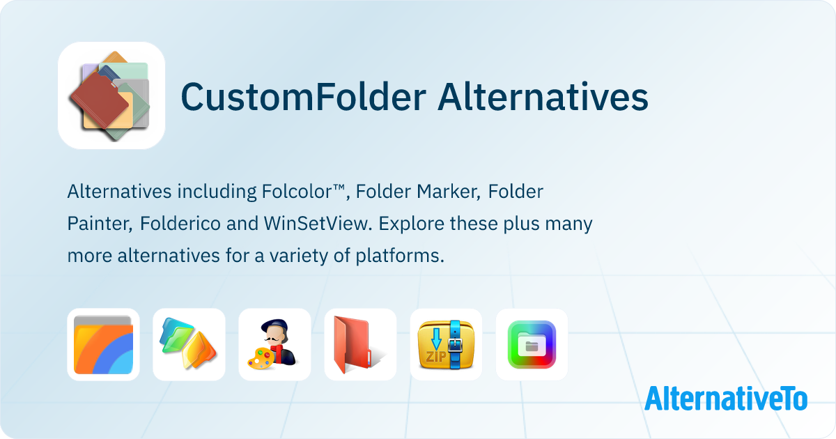 CustomFolder Alternatives - Explore Similar Software | AlternativeTo